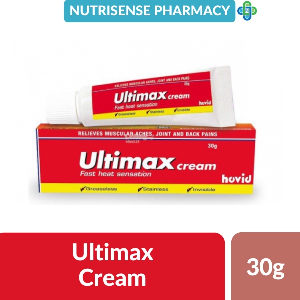 Ultimax Cream -30g [Muscle Pain] | Shopee Malaysia