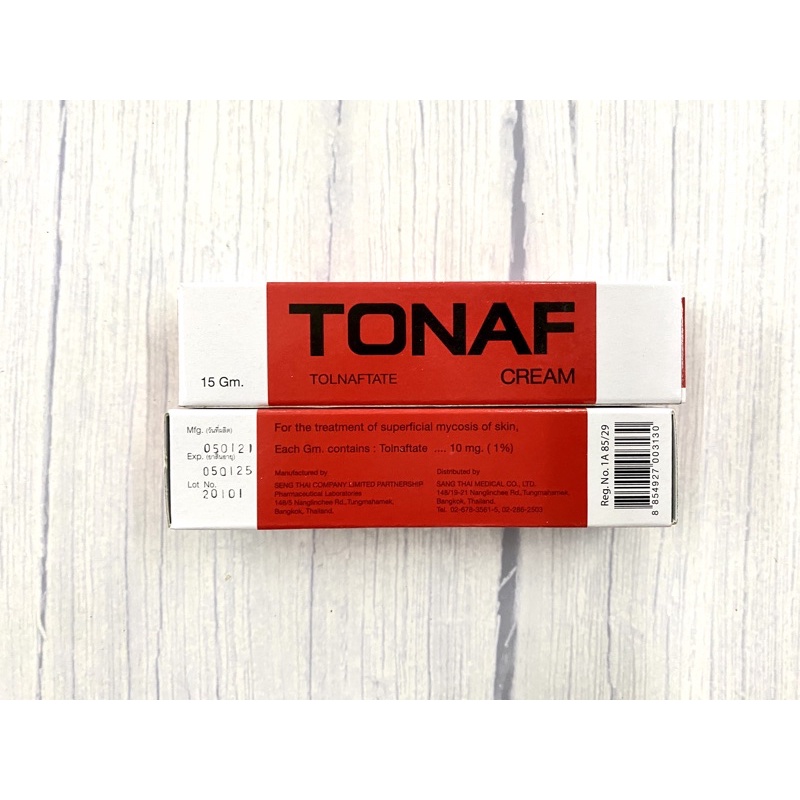 Thailand Tonaf Cream Tolnatate 15g | Shopee Malaysia