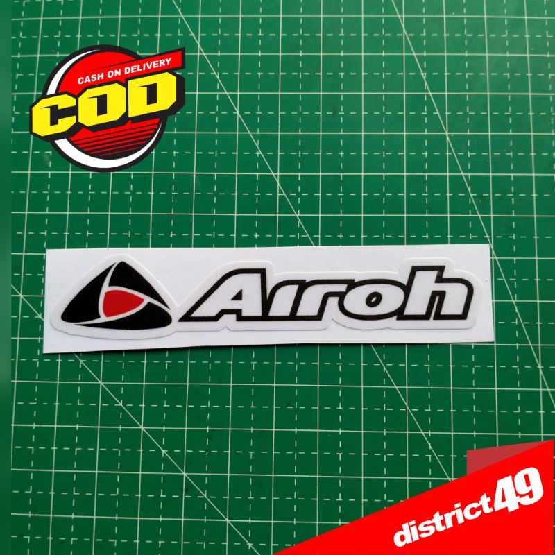 Print and Cut Sticker - Waterproof Laminate Printing Sticker - AIROH ...