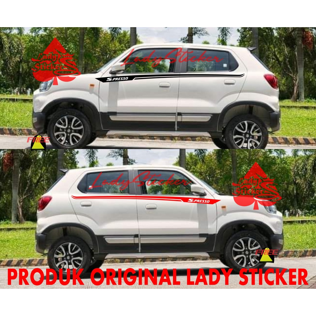 Cutting STICKER SUZUKI S PRESSO CAR STICKER MINIMALIST S PRESSO CAR ...