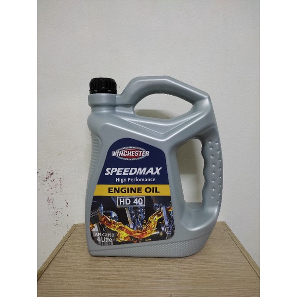 engine oil hd40 4liter（for diesel & robin use） | Shopee Malaysia