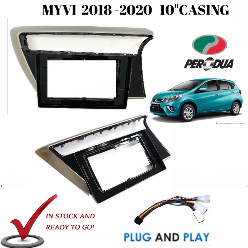perodua myvi 2018-2020 10 inch android player Casing | Shopee Malaysia