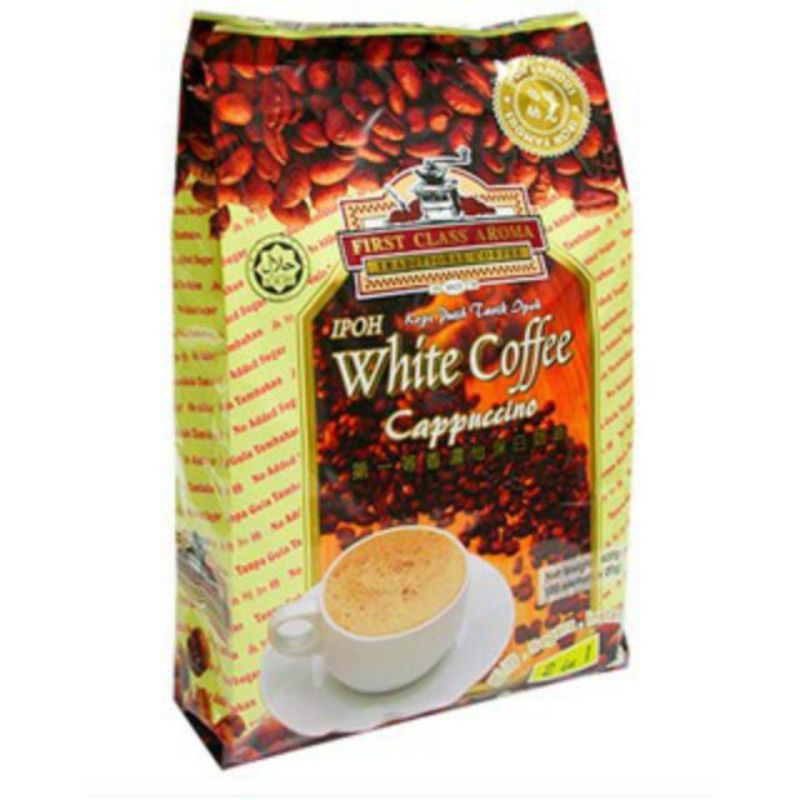 *READY STOCK*Yee Kong Ipoh 2in1 No Sugar White Coffee Cappuccino 怡保义江二合一无糖白咖啡 20GMx20's [with ...