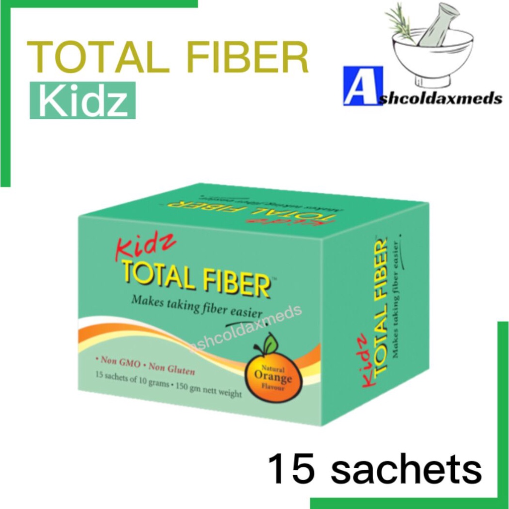 Total Fiber Kidz Orange Flavour(10g X 15sachets) EXP10/2026 | Shopee ...