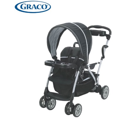 Graco Stroller RoomFor2 Click Connect™ Stand and Ride Stroller Gotham ...