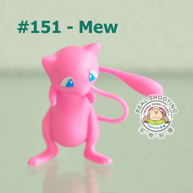[151-Mew] Pokemon Pikachu Collective Figures Toy Doll Cake Topper ...