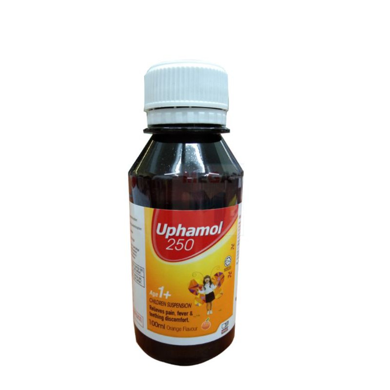 Uphamol 250mg 60ml Orange flavor suspension Expired 11/2022 | Shopee ...
