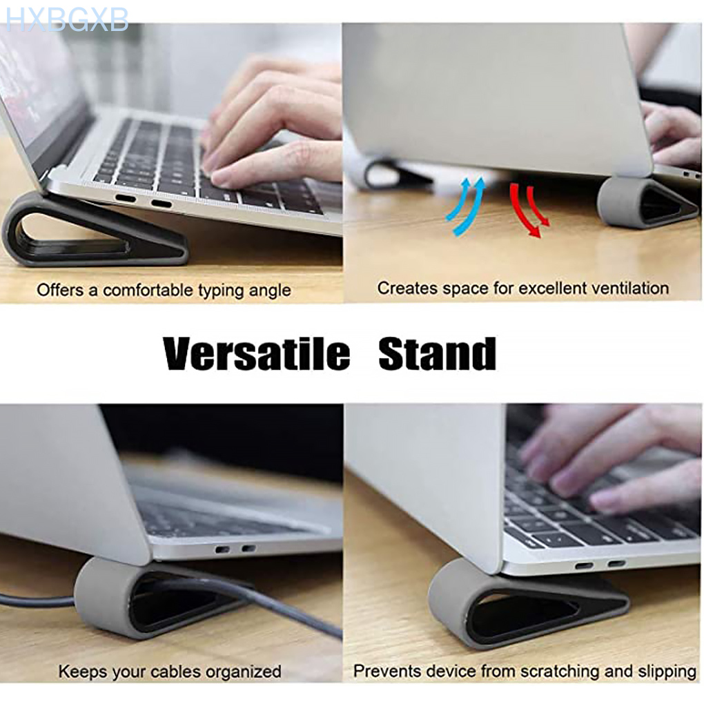 Laptop Stand Adjustable Notebook Lifter Silicone Computer Cooling Rack ...