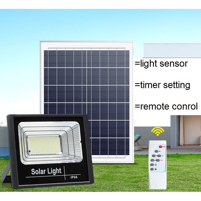 [Clearance]Solar LED light raining proof large capacity outdoor garden ...