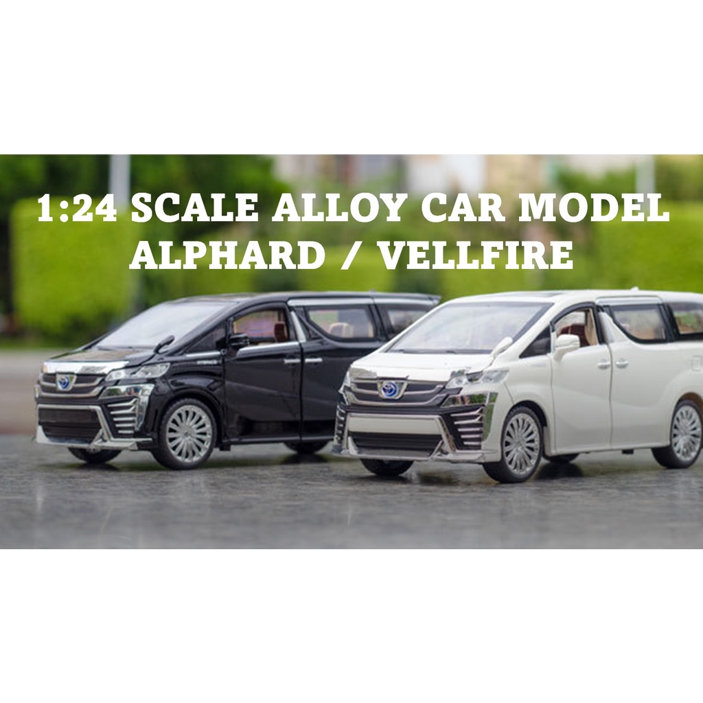 🔥 SH88 1:24 Toyota Alphard / Vellfire DIECAST Vehicle Sound Light Pull ...