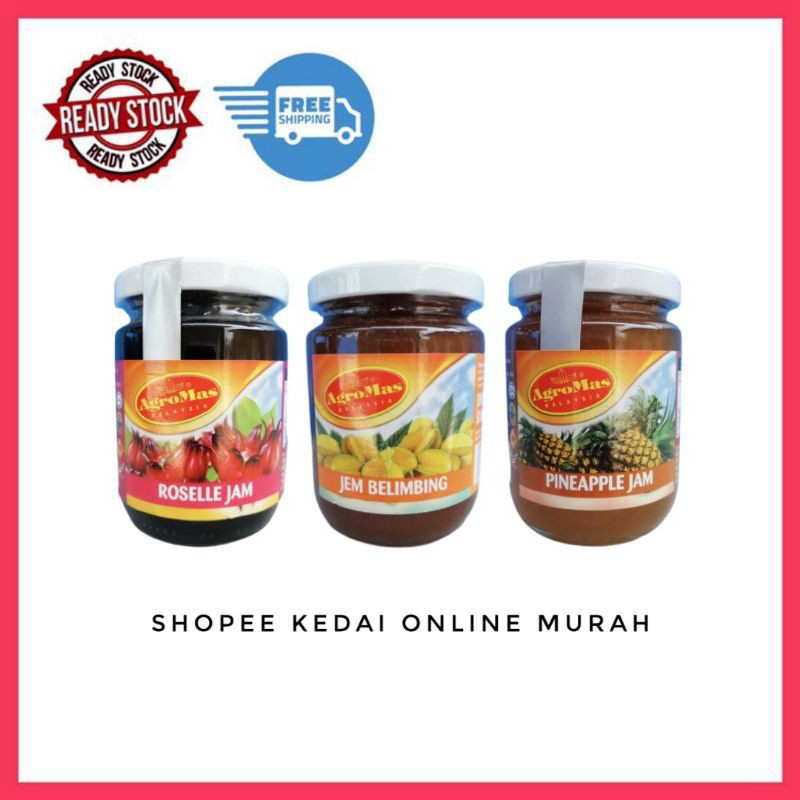 Jem Agromas 300g - Jem Roselle, Jem Belimbing, Jem Nanas | Shopee Malaysia