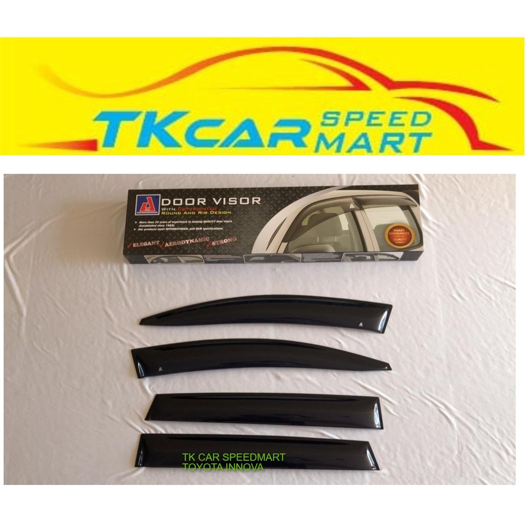 TOYOTA INNOVA 2005-2015 AG DOOR VISOR(10CM) | Shopee Malaysia