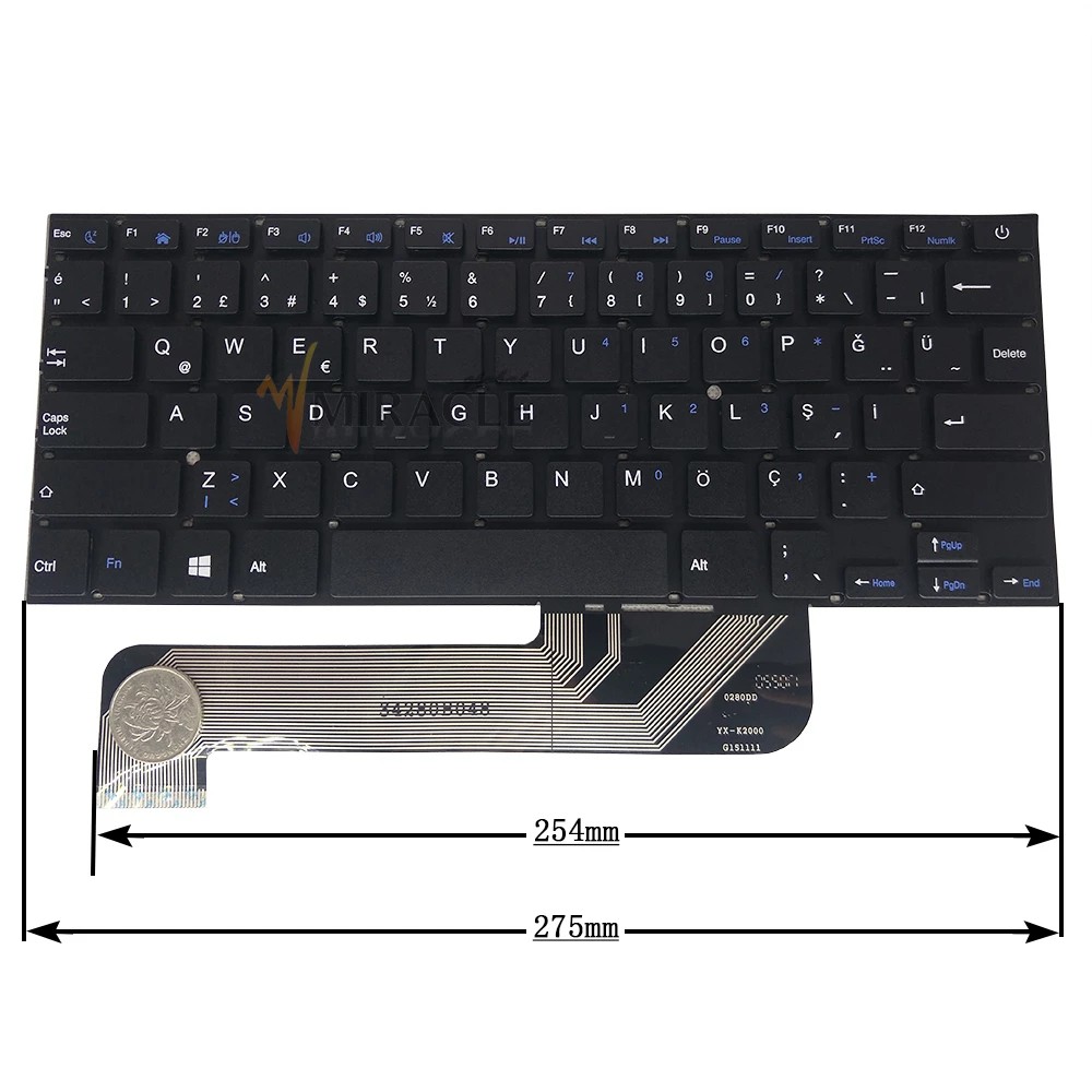 Laptop Keyboard For Prestigio Smartbook 141 C2 141A 141A01 141A02 ...