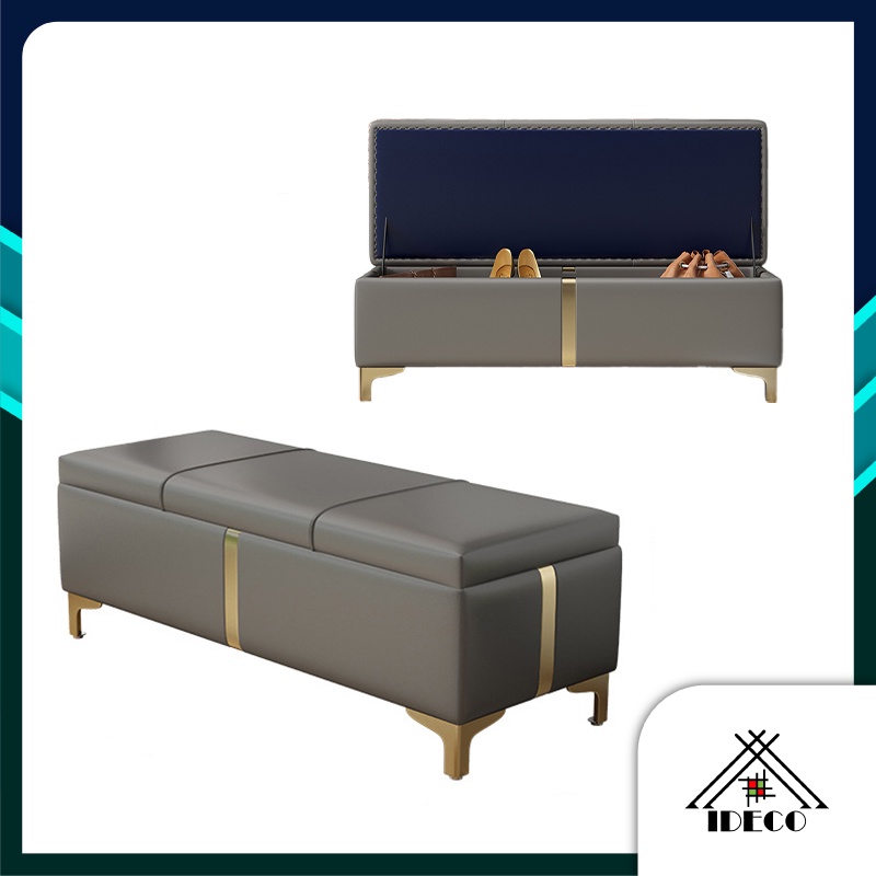 iDECO Modern Minimalist Shoe Changing Stool Sofa Stool Shop Entry ...