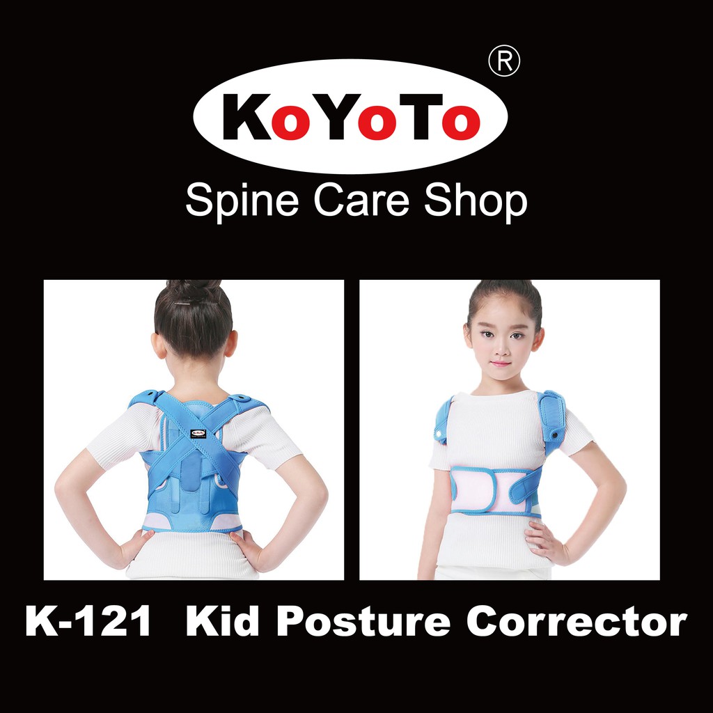 KOYOTO K-121 Kid Posture Corrector Strap Brace Improve Bad Posture ...