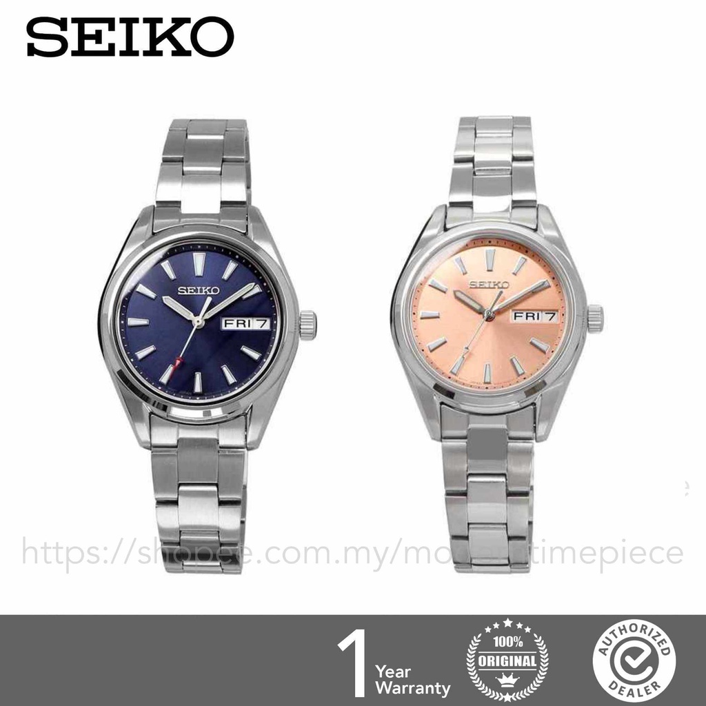 SEIKO Classic Essentials Quartz Sapphire Glass Woman Watch SUR349P1 ...
