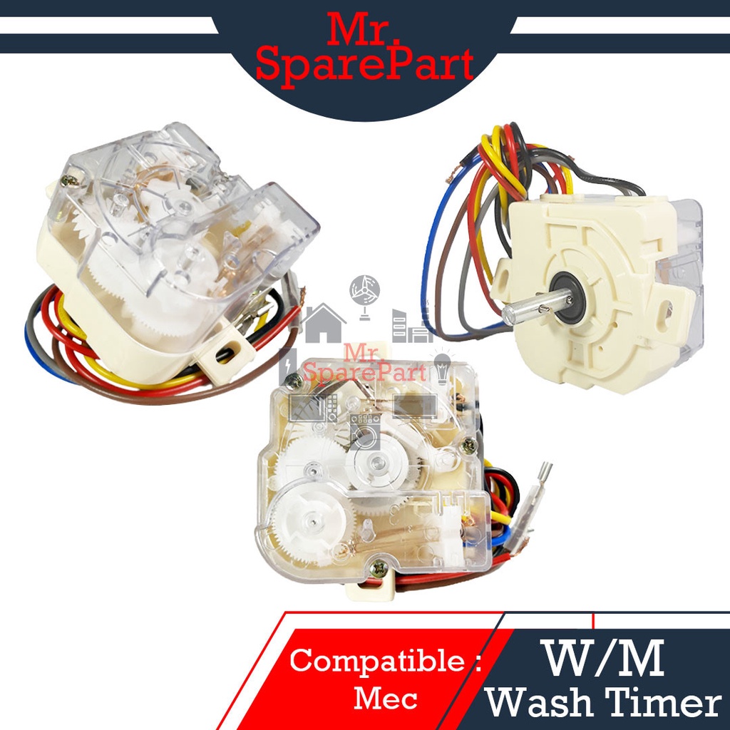 ( Compatible : MEC ) Washing Machine Wash Timer ( 6 Wire ) | Shopee Malaysia