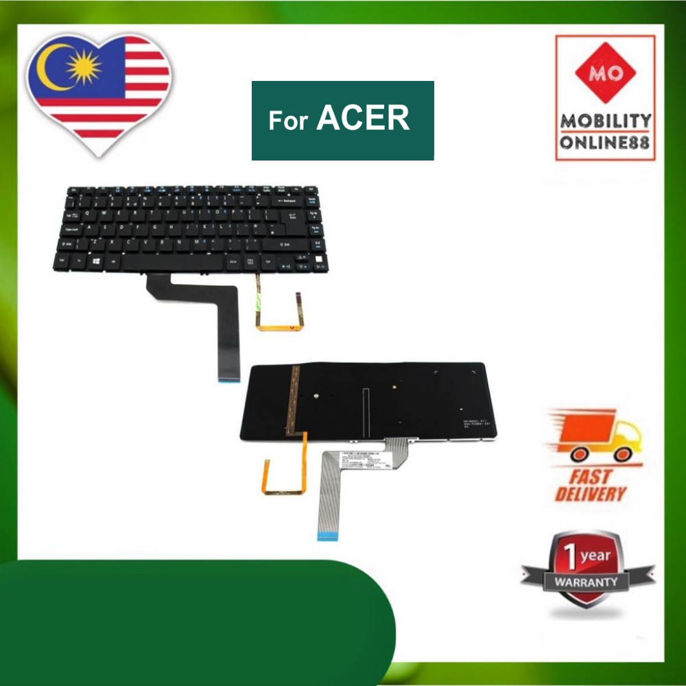 ACER M5-481 Laptop Keyboard | Shopee Malaysia