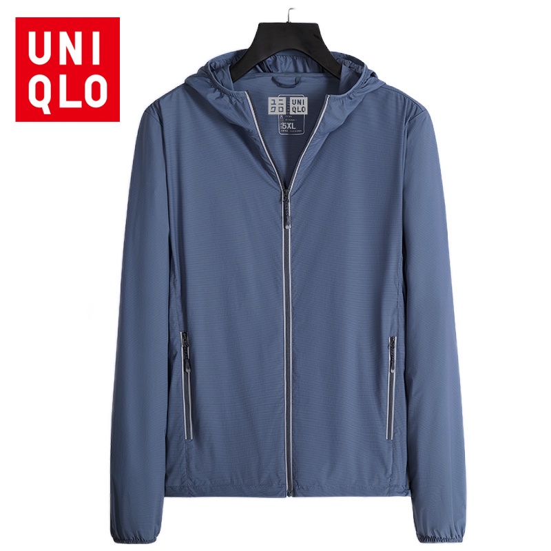 Uni qlo Men's AIRism Waterproof Sun Protection Jacket Portable UV ...