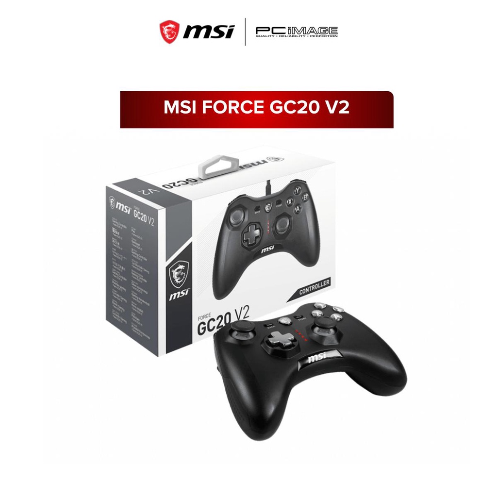 MSI Force GC20 V2 Wired Gaming Controller | Shopee Malaysia