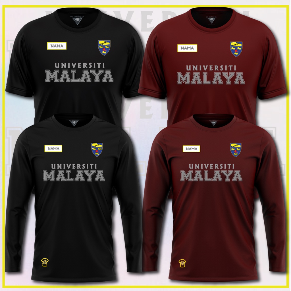 UM tshirt / jersey | Universiti Malaya jersey | Shopee Malaysia
