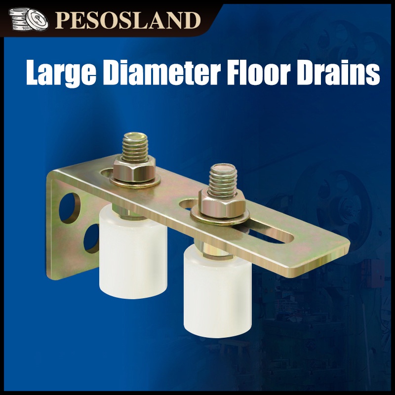 Sliding Guide With 2 Nylon Roller Wheels And Bracket Complete Set ...