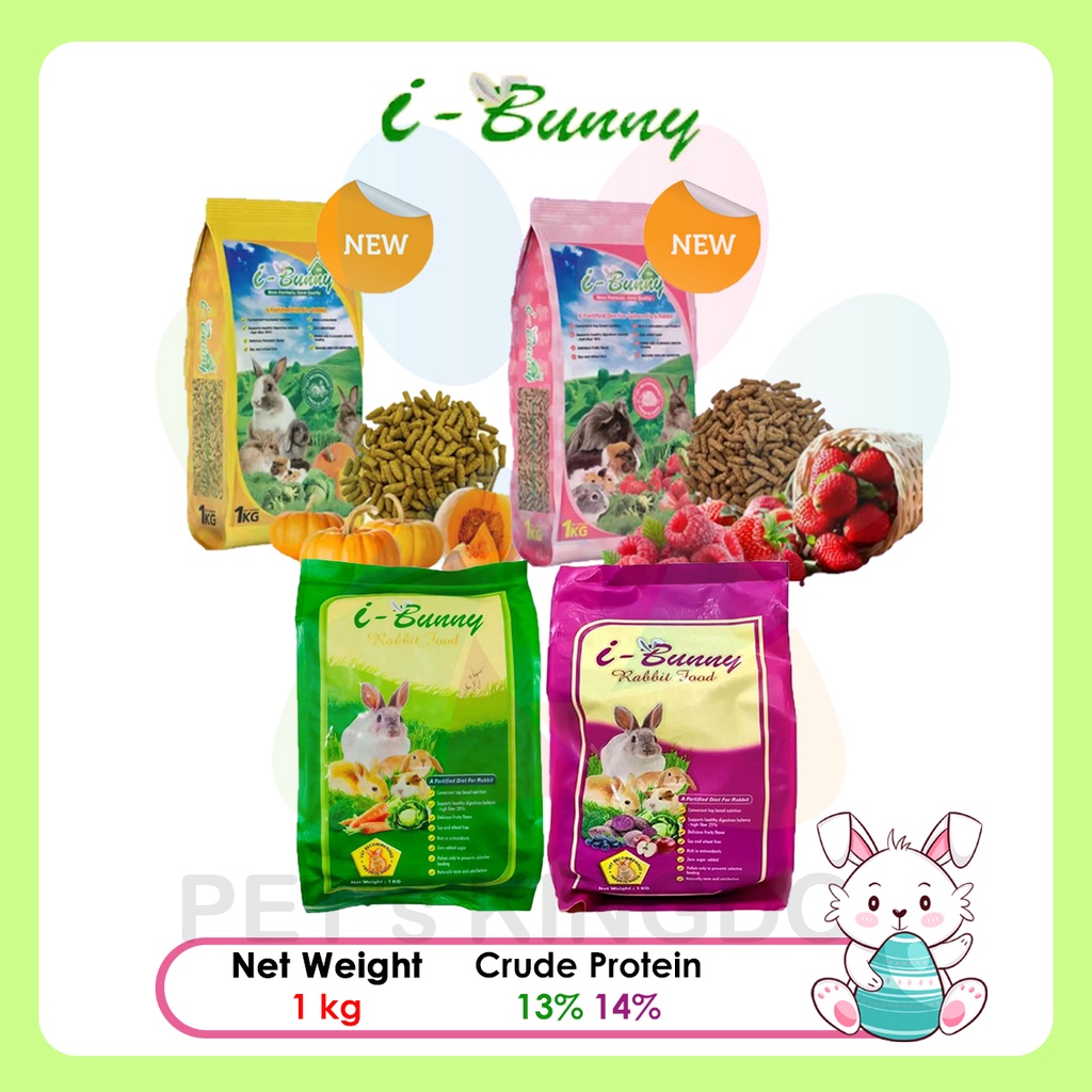 i-Bunny Rabbit Food {1KG} | Shopee Malaysia