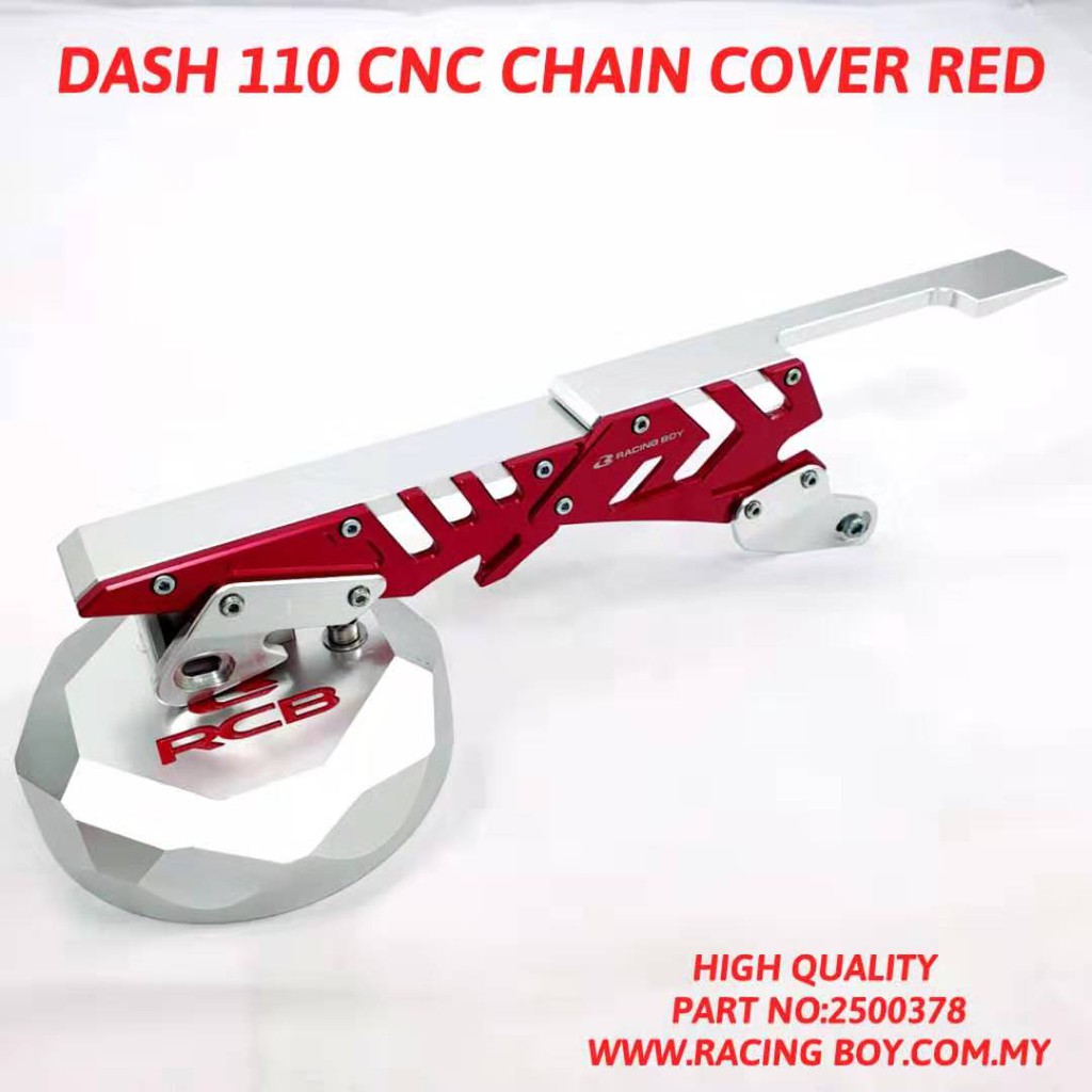 DASH110 DASH HONDA CNC ALLOY CHAIN COVER RACING BOY 100% ORIGINAL RCB ...