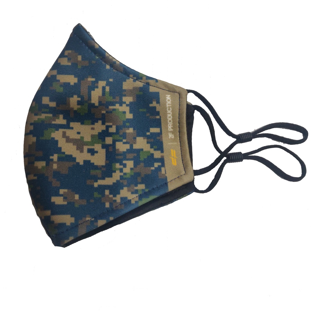 Facemask Fabric Army Camo Face Mask Fabrik Lelaki Tentera Malaysia ...