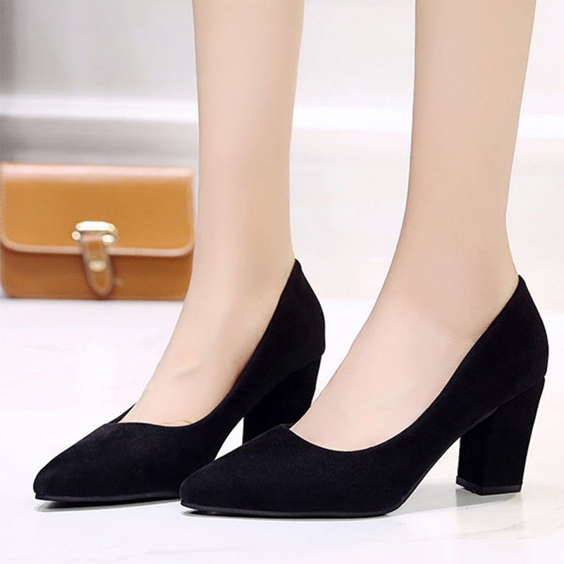 SWEETC Kasut raya perempuan Raya Heels kasut tinggi Women's Black ...