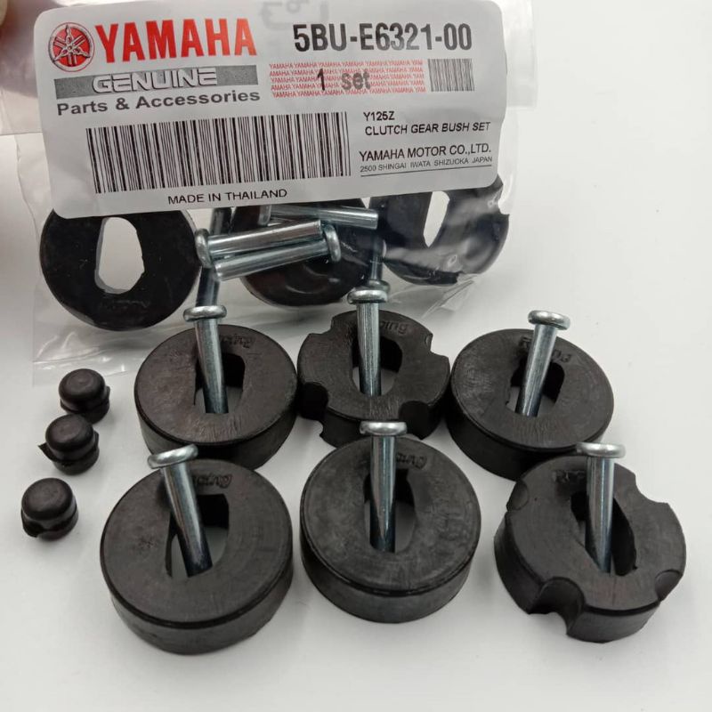 YAMAHA ORI THAI 💯 Y125ZR Y125Z CLUTCH GETAH DAMPER SET GETAH MANGKUK ...