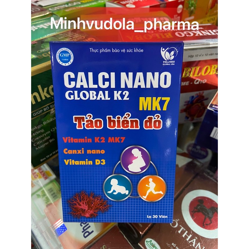 Calcium Nano Red Seaweed tonic tablets (30 capsules) | Shopee Malaysia