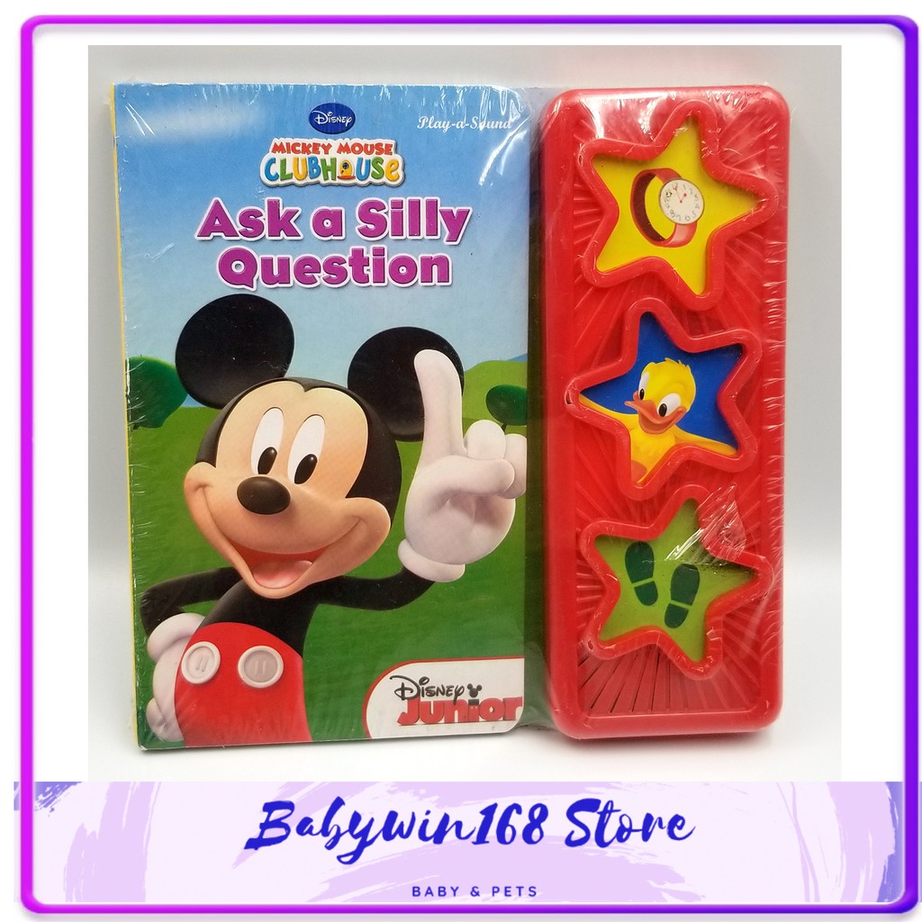 Play-a-Sound Disney - Mickey Mouse Clubhouse: Ask a Silly Question ...