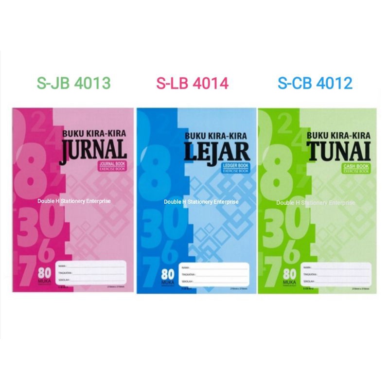[Uni] Account Book / Buku Tunai/ Jurnal/ Lejar (CB-4012/JB-4013/LB-4014 ...