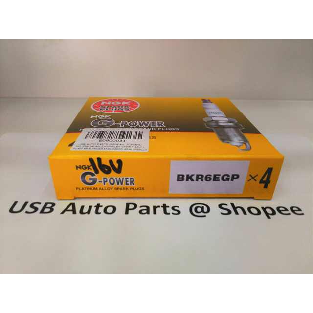 Original NGK G-Power Platinum Spark Plug BKR5EGP / BKR6EGP Wira 1.6 ...