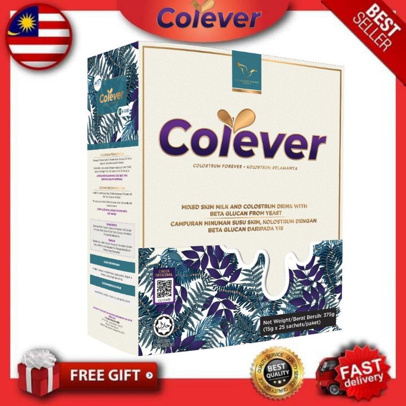 SUSU COLEVER TDC HOLDINGS, Campuran Susu Skim, Kolostrum dan M Gard ...