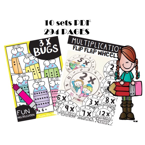 349- Multiplication Division Mathematics Activity Pack (PDF ...