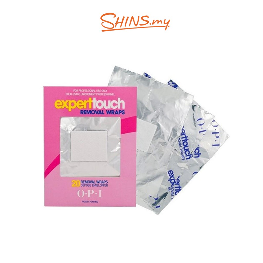 [CLEARANCE] OPI Expert Touch Removal Wraps OPAC830 | Shopee Malaysia