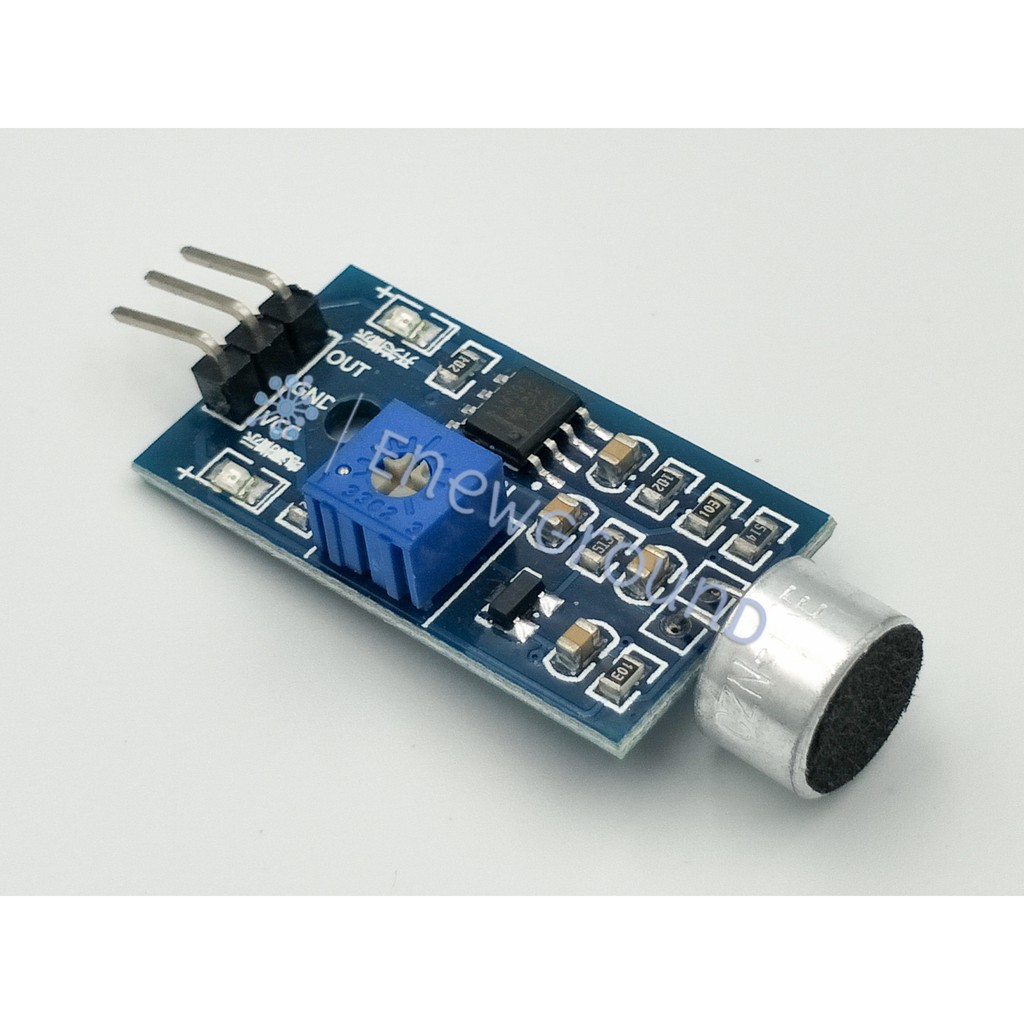Sound sensor module (Microphone trigger switch, LM393) | Shopee Malaysia