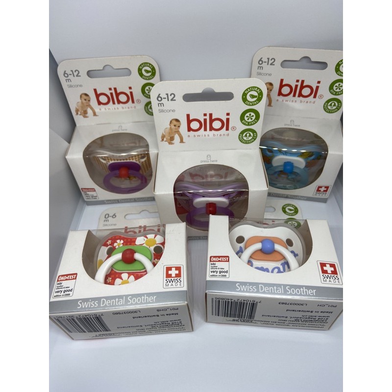Ready Stock Pacifier - Puting - 奶嘴 （ brand : bibi Swiss ) | Shopee Malaysia