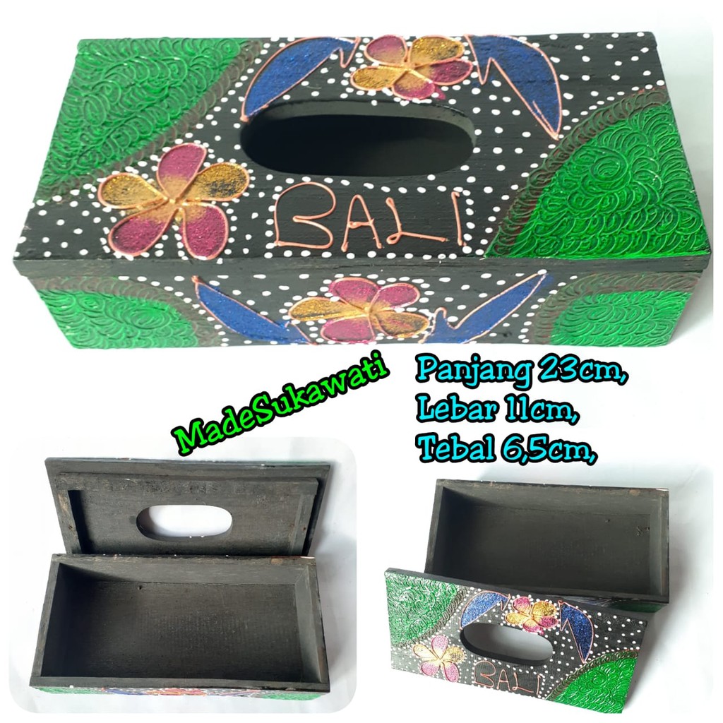 KAYU Wooden crafts, container boxes, tissue boxes, handmade from bali ...