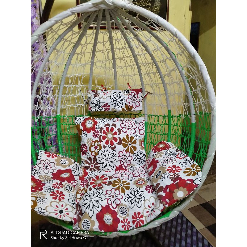 SARONG KUSYEN BUAI GANTUNG (Warna dan corak random) | Shopee Malaysia