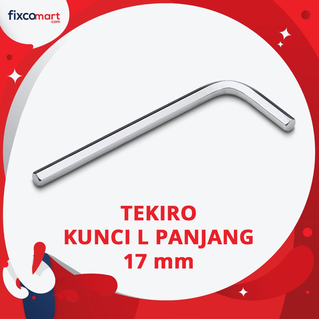 Tekiro Key L 17 mm long / Allen key / Torx key | Shopee Malaysia