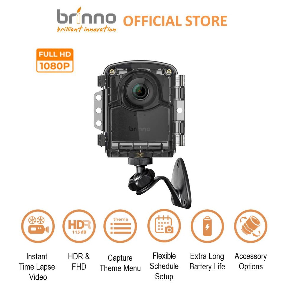 [Mount Bundle] Brinno TLC2020-M Full HD & HDR 1080P Time Lapse Camera ...