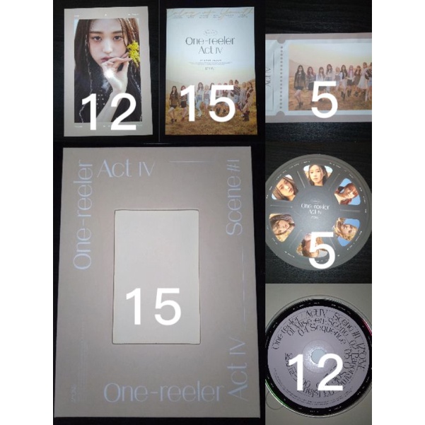 Izone 4th Mini Album One Reeler Act Iv Loose | Shopee Malaysia