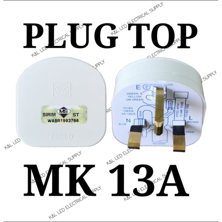 13A/15A 250V PLUG TOP SIRIM MK UMS ASSORTED | Shopee Malaysia