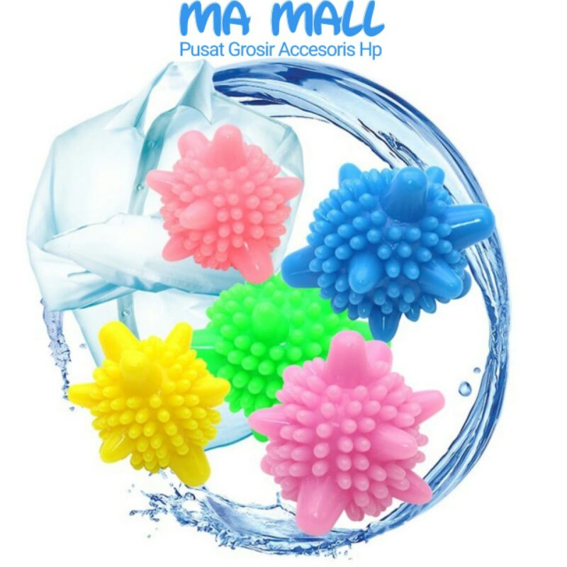 MESIN Rubber Ball Washing Machine MAGIC Ball Laundry Ball Washing Aid ...