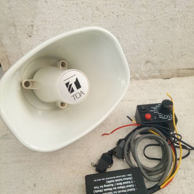 PUTIH Double Tone And 10w White Toa 12-Watt Siren Module | Shopee Malaysia