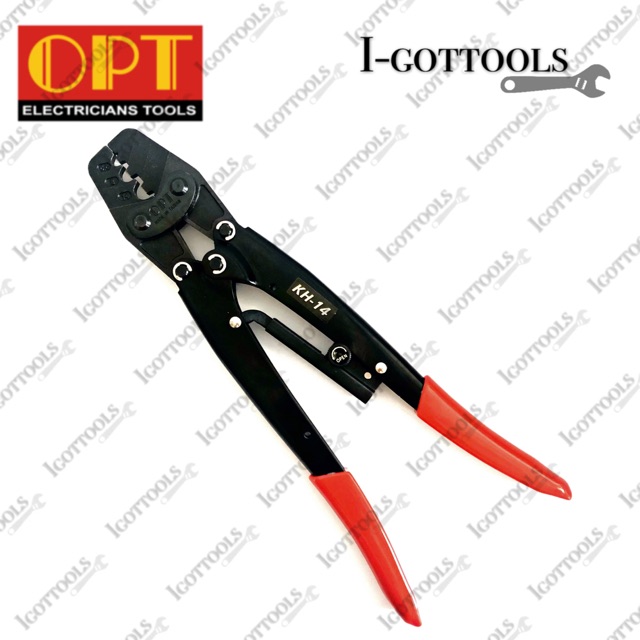 OPT Hand Crimping Tools For Non-Insulated Terminals (KH-14) | Shopee ...