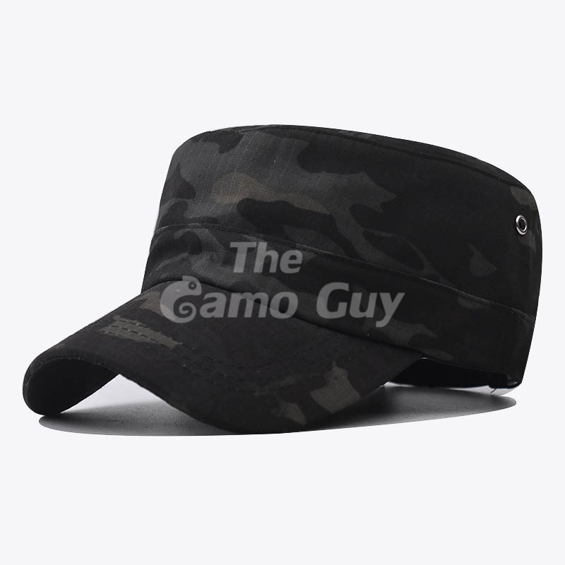 Flat Top Military Tactical Plain Camouflage Pattern Fashion Outdoor ...